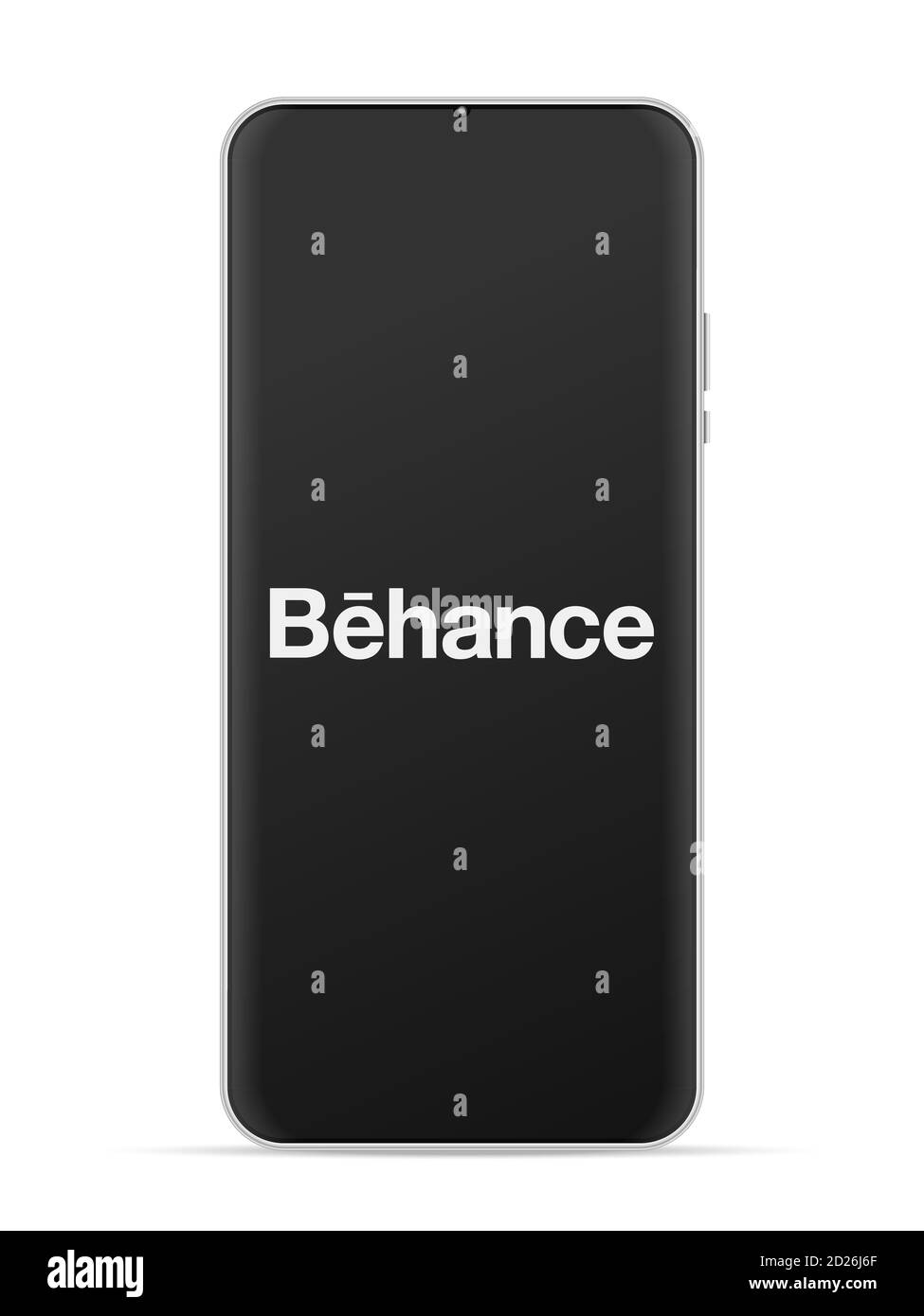 Behance icon logo Black and White Stock Photos & Images - Alamy