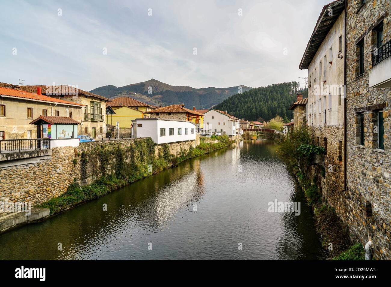 Orozko, town in Biscay, Basque Country, Spain Stock Photo - Alamy