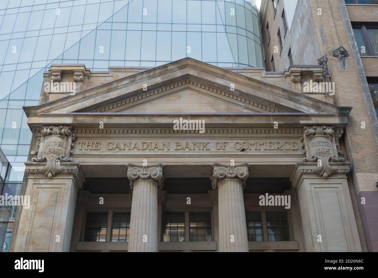 The former Canadian Bank of Commerce and now the Massey Tower, Yonge ...