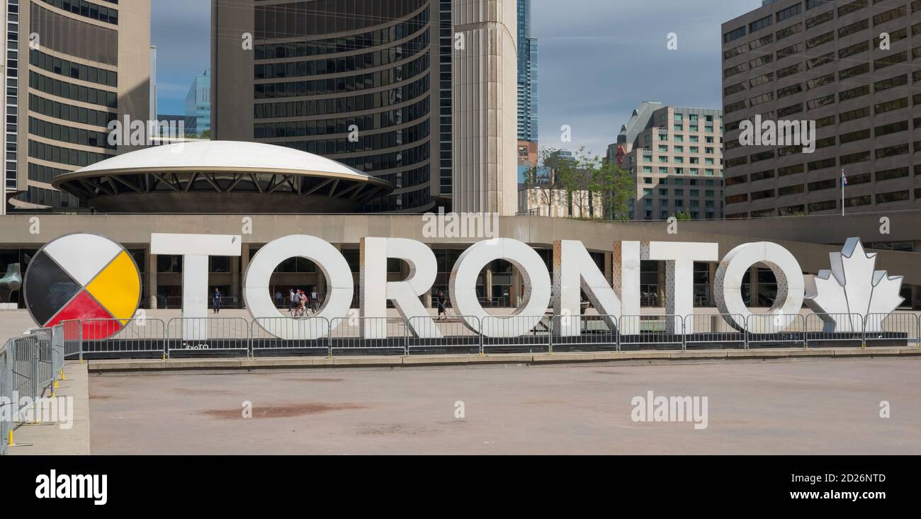 3d toronto sign hi-res stock photography and images - Alamy