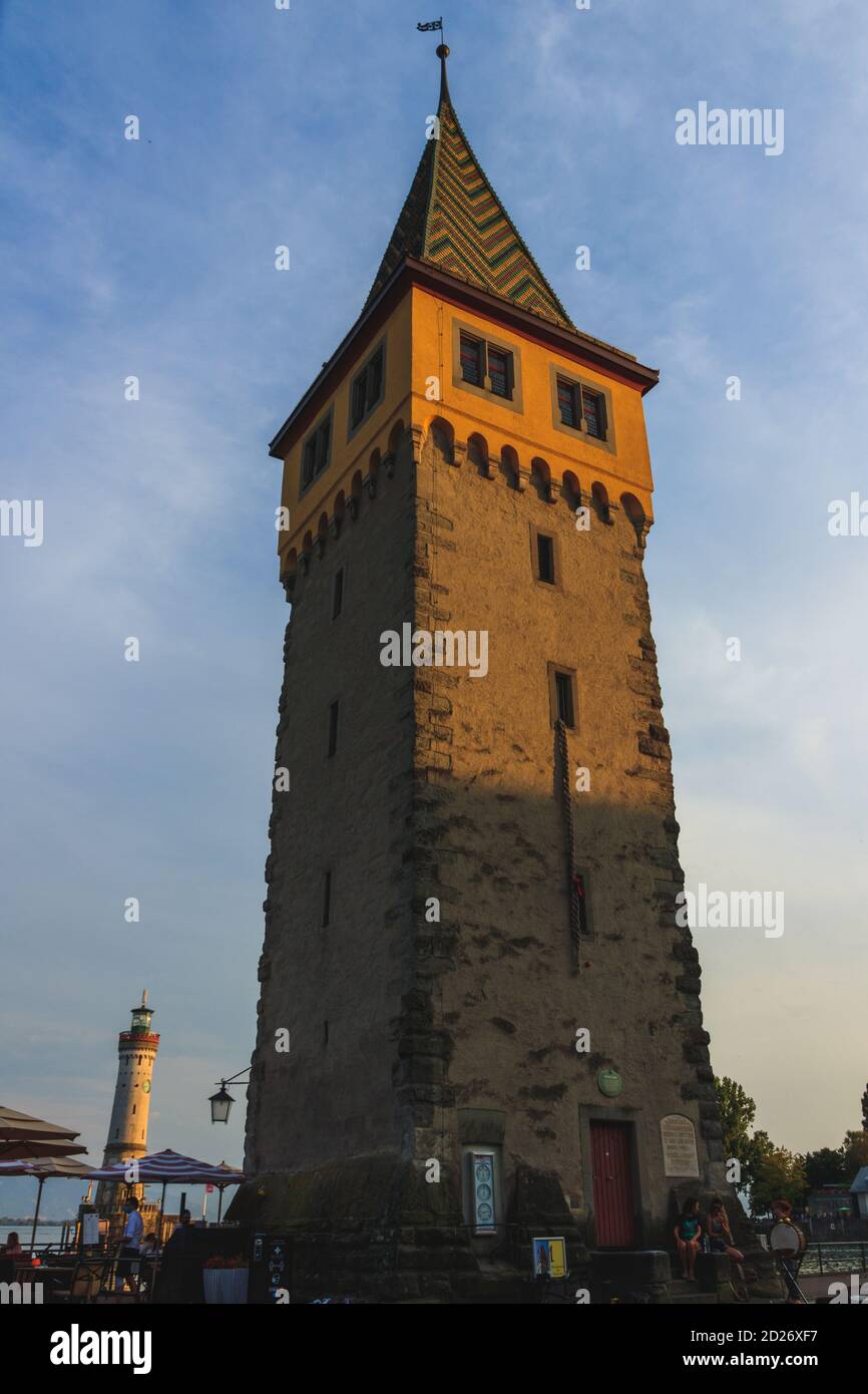 Tower in Lindau Stock Photo - Alamy