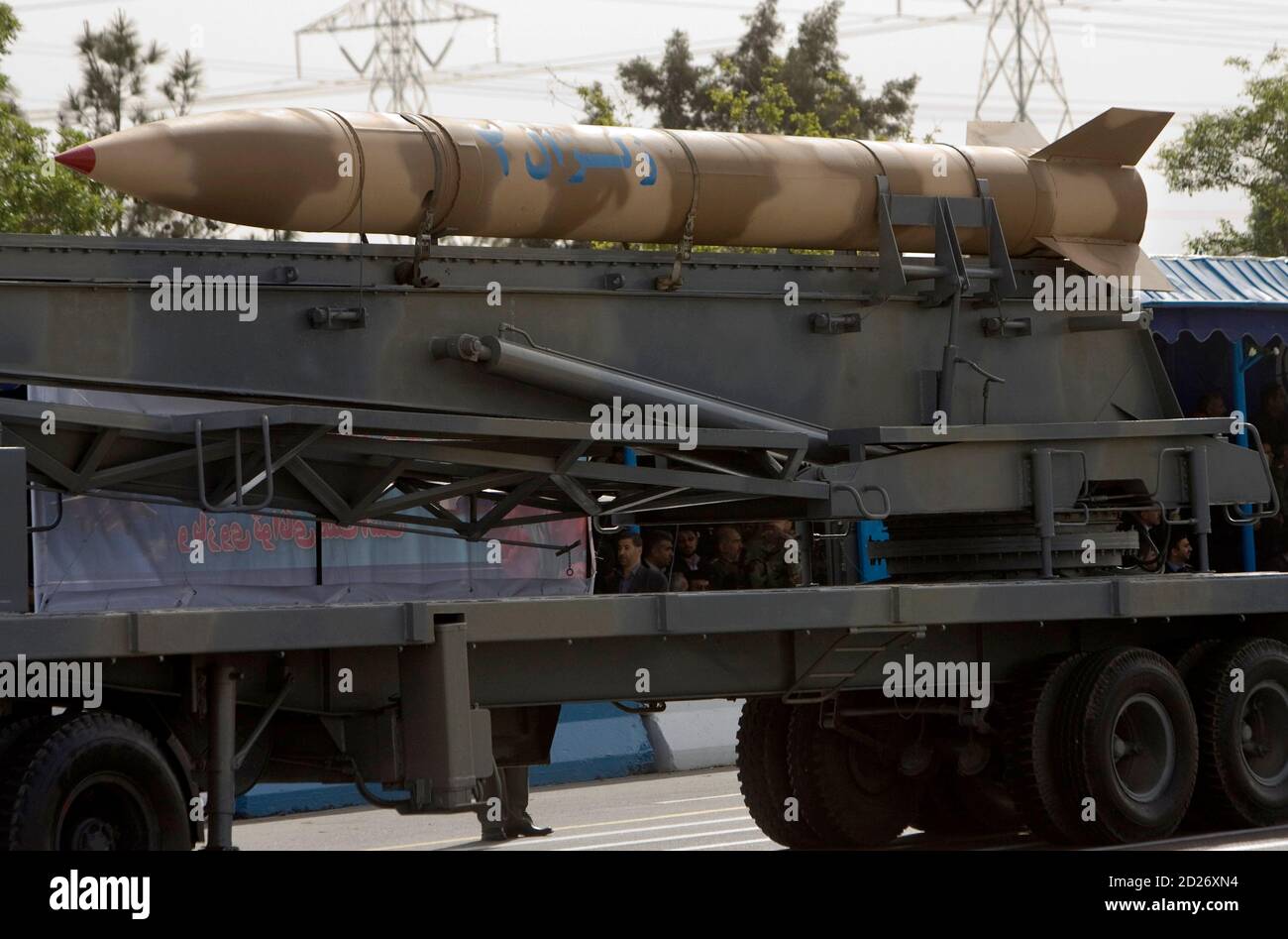 Zelzal missile hi-res stock photography and images - Alamy