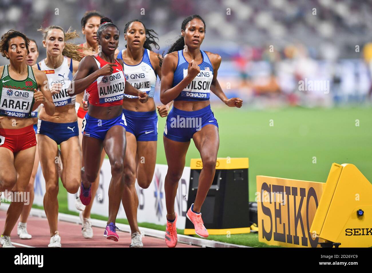 Ajee Wilson (USA), Rose Mary Almanza (Cuba), Rababe Arafi (Marocco ...
