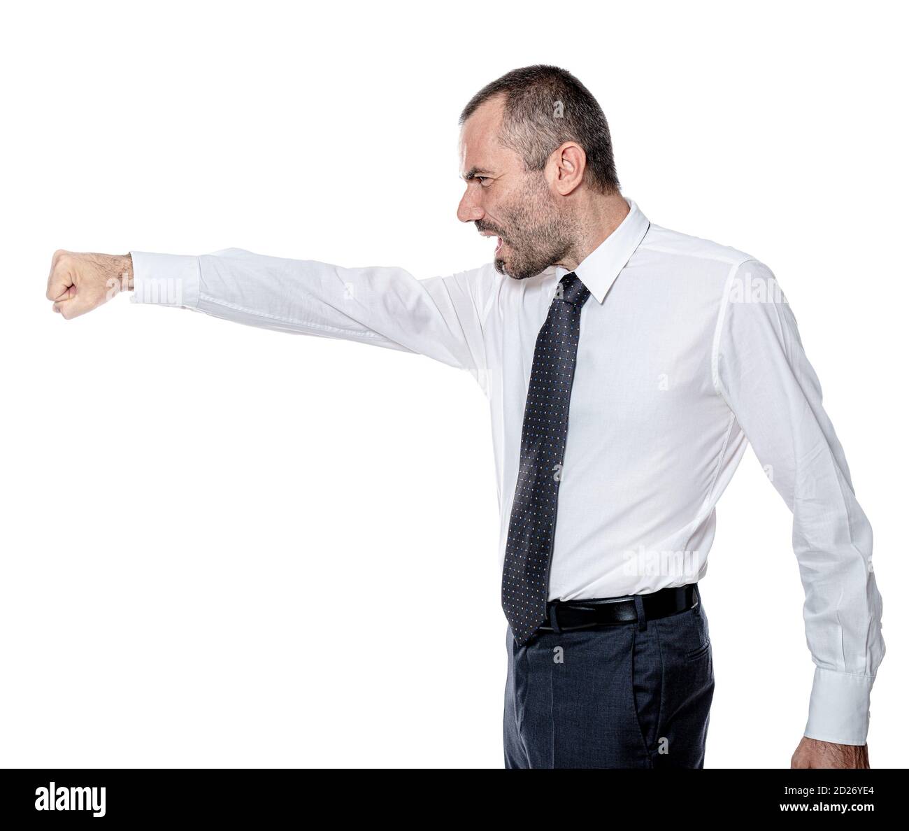 Aggressive expression hi-res stock photography and images - Alamy