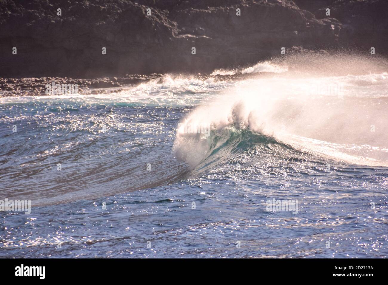 BIg Wave in the Ocean Stock Photo - Alamy