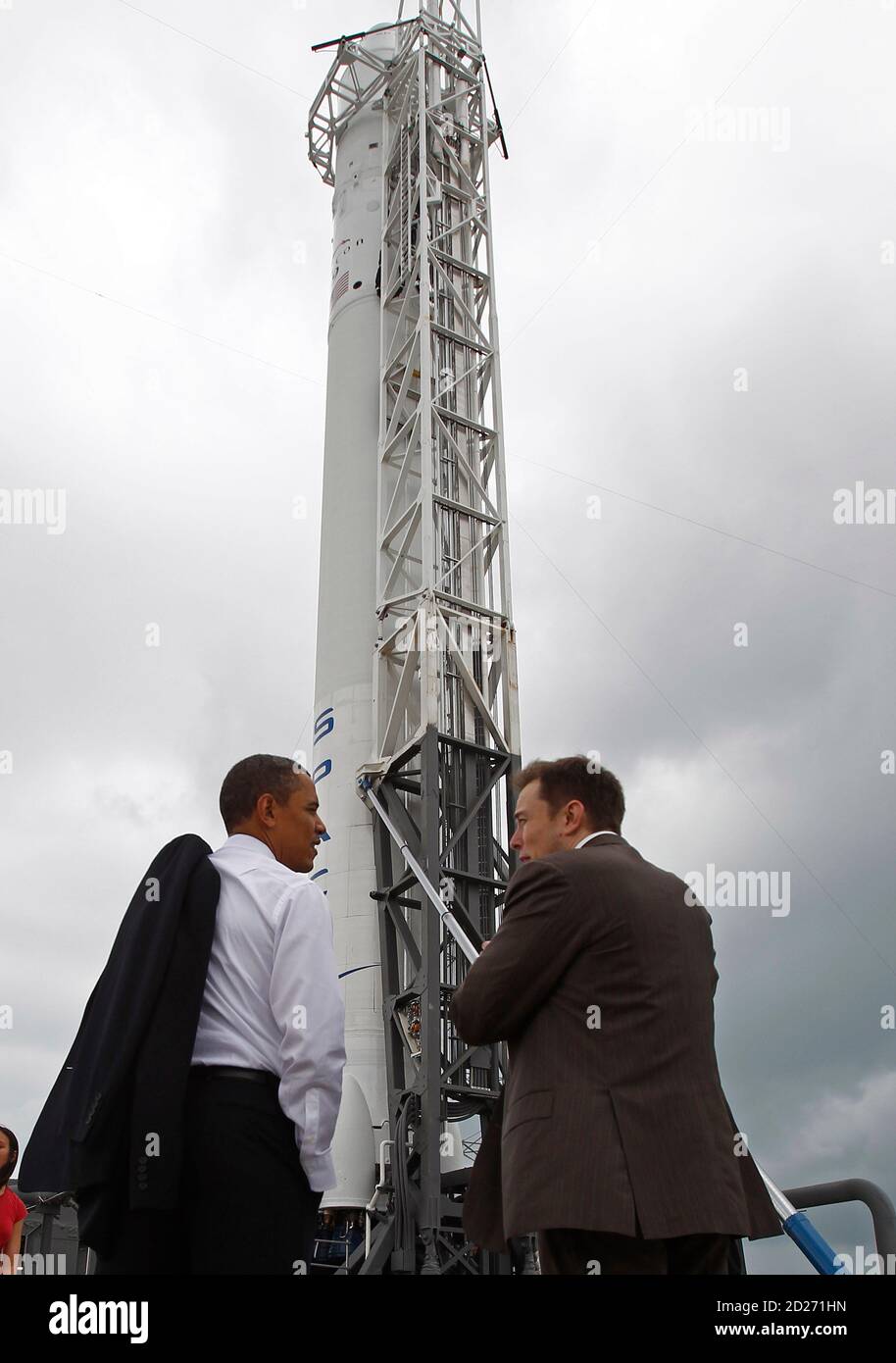 Elon musk spacex 2010 hi-res stock photography and images - Alamy