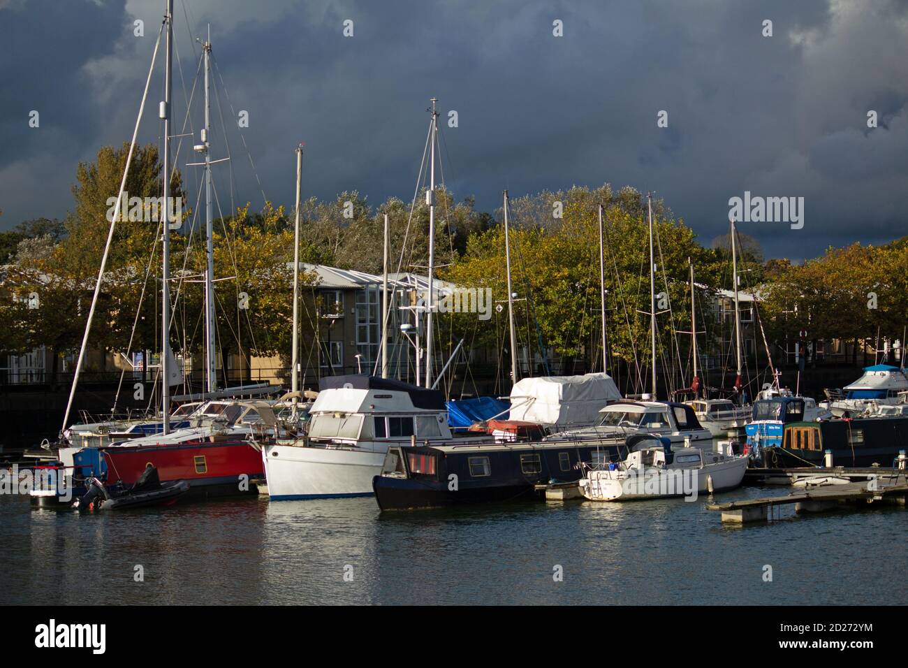 Preston Marina 1 Stock Photo - Alamy