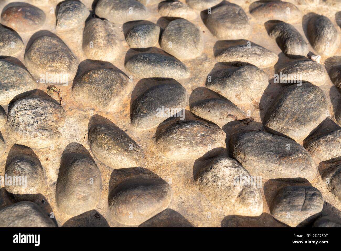 Old natural stone wall, background, texture or pattern. Rustic texture ...