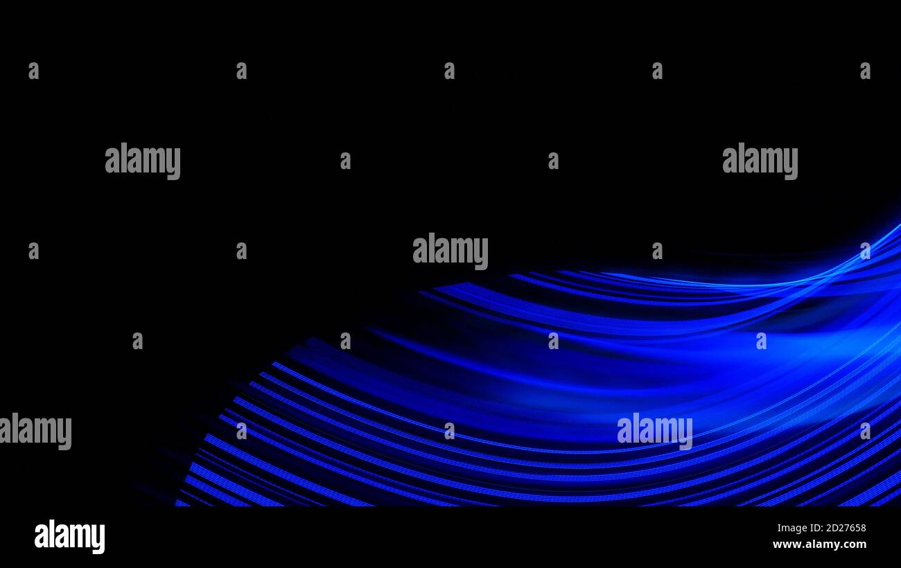 Texture of blue layers on black background Stock Photo - Alamy