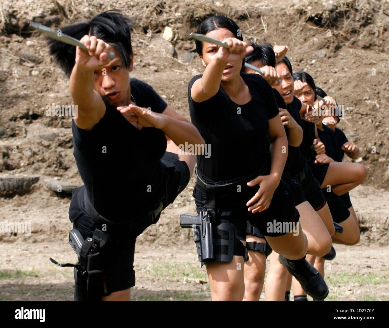 Philippine national police special action force hi-res stock ...