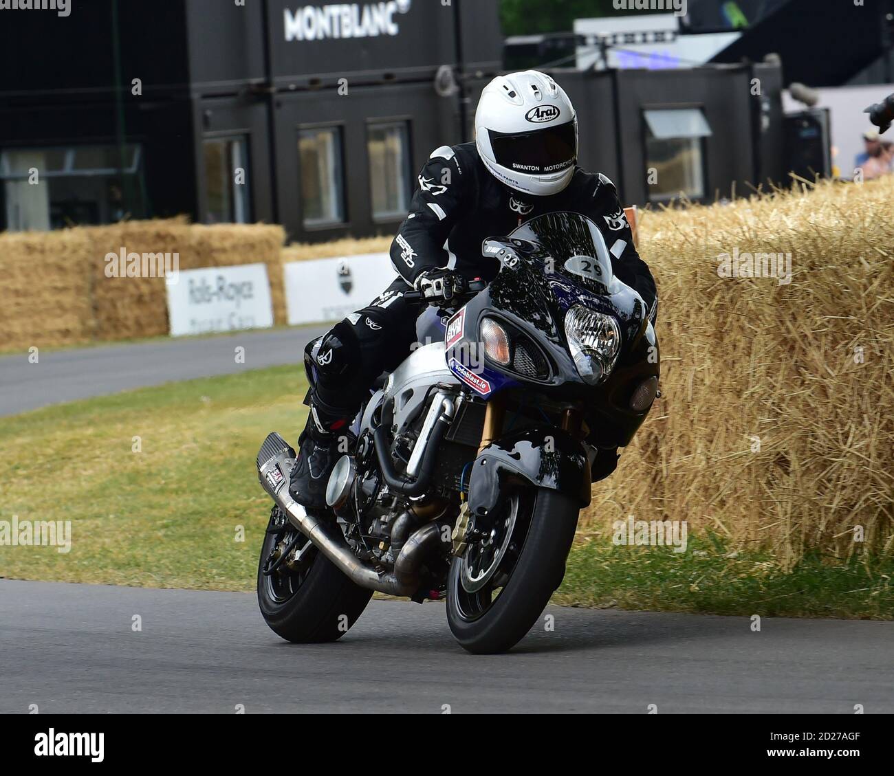 Ted Brady, Suzuki Hayabusa Turbo, Modern Racing Motorcycles, Goodwood ...