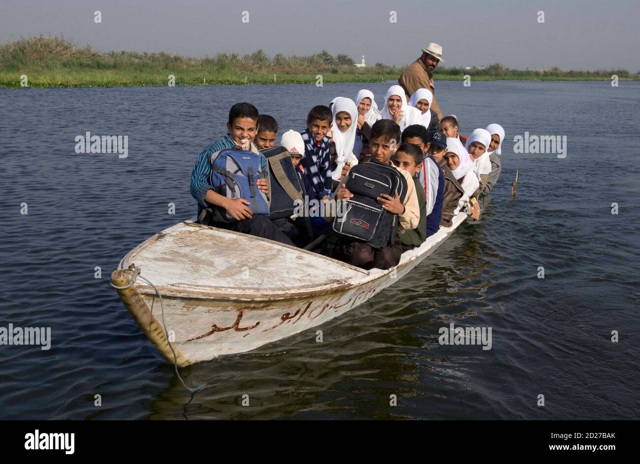 Go to school boat hi-res stock photography and images - Alamy