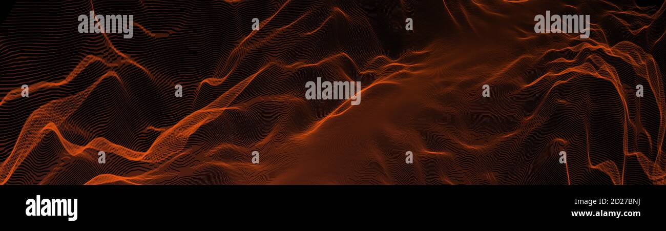 Polygons particles luxury background 3d rendering Stock Photo - Alamy