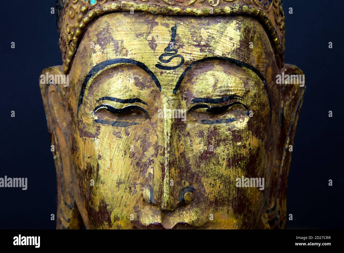 Thai Buddha Face Painting