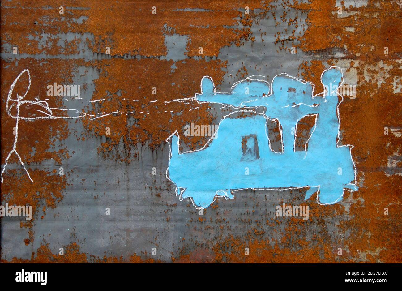Graffiti border society hi-res stock photography and images - Alamy