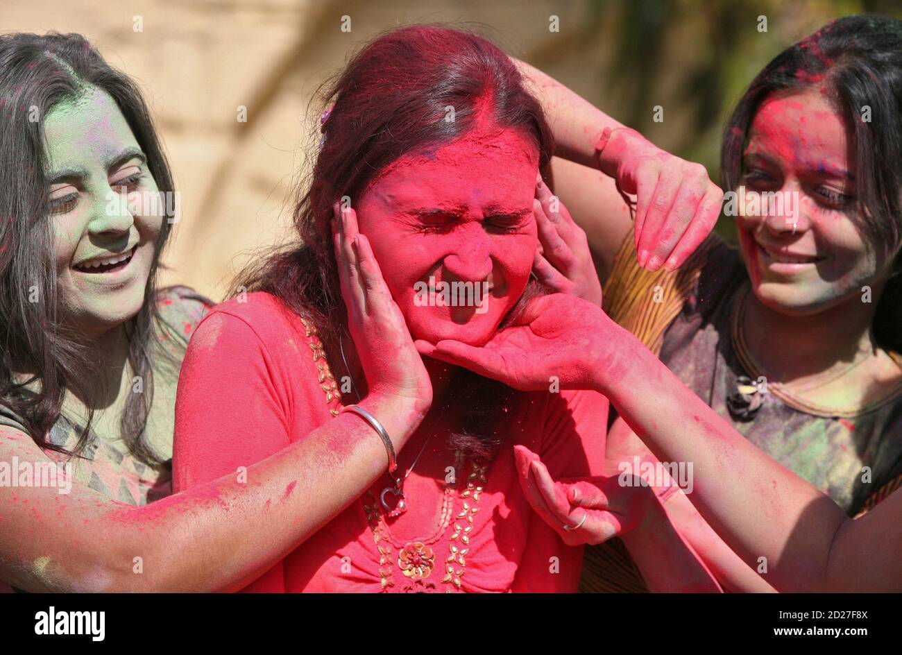 Indian woman smeared hi-res stock photography and images - Alamy