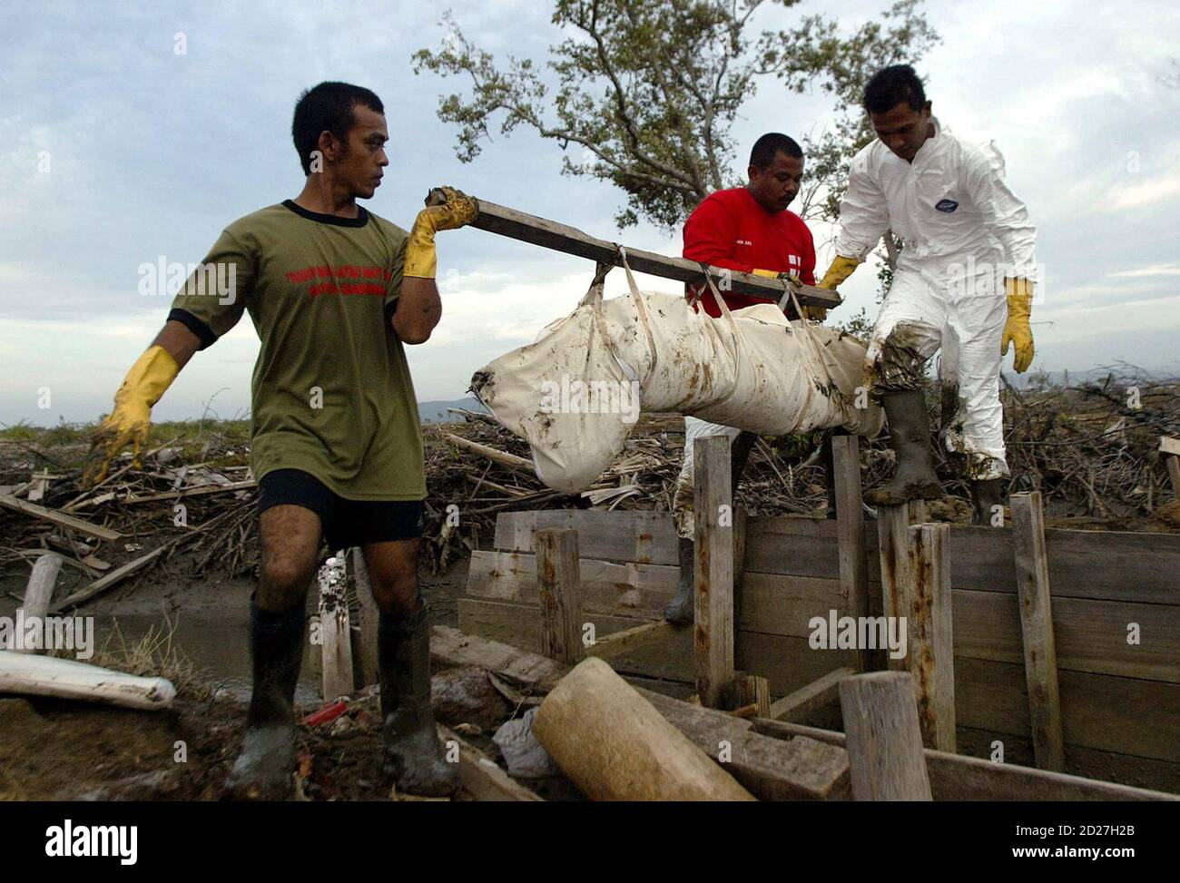 Dead body tsunami victim in hi-res stock photography and images - Alamy