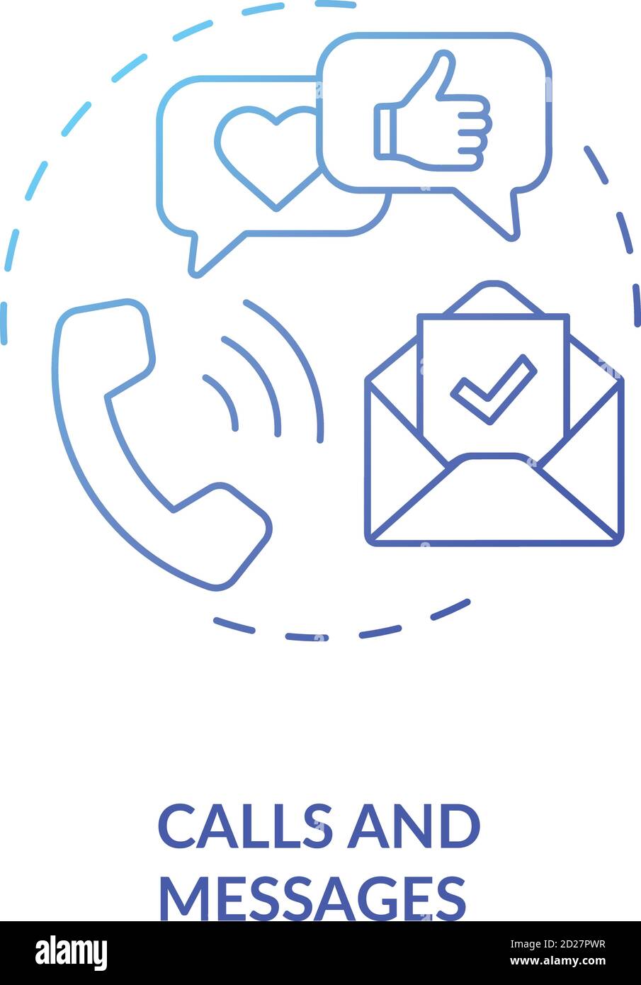 Call round message watch smart hi-res stock photography and images - Alamy