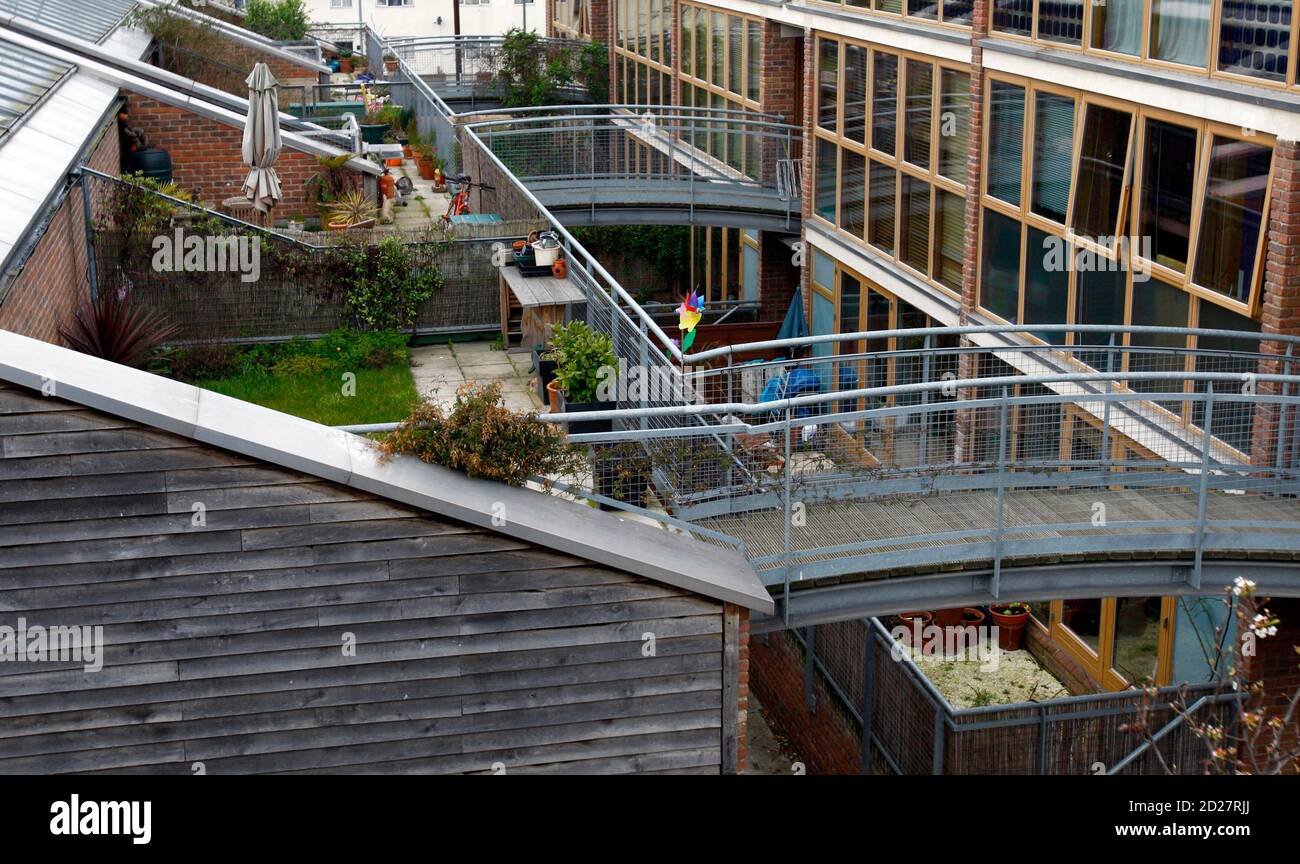 Beddington zero energy development bedzed hi-res stock photography and ...