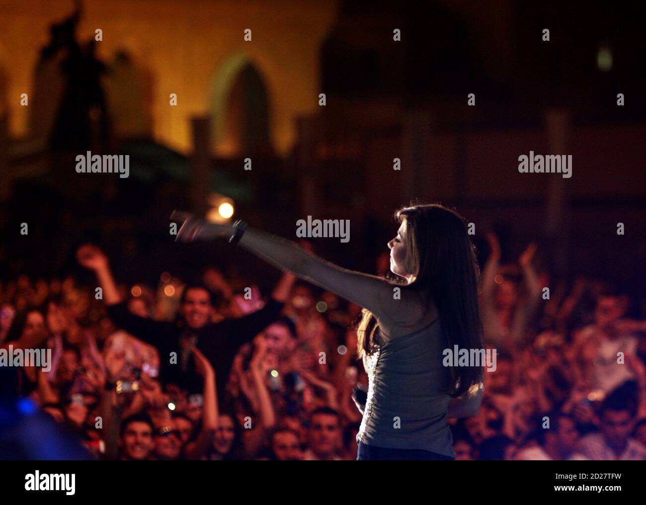 Lebanese Singer Nancy Ajram High Resolution Stock Photography and ...