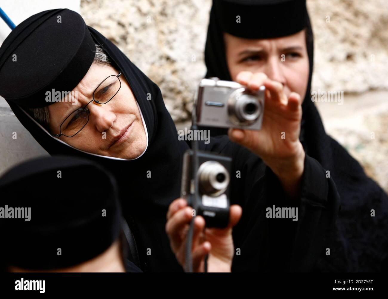 Greek orthodox nun in habit hi-res stock photography and images - Alamy