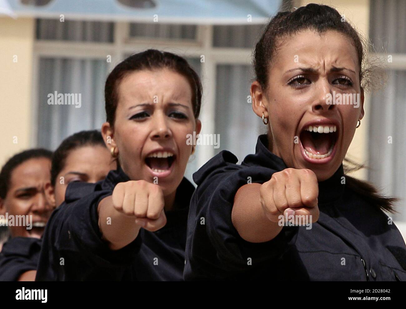Female muslim police officers hi-res stock photography and images - Alamy