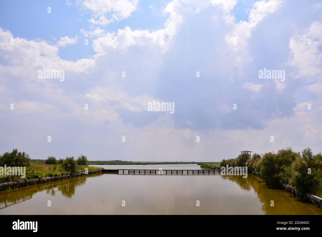 Landscape The Po Delta Stock Photo - Alamy