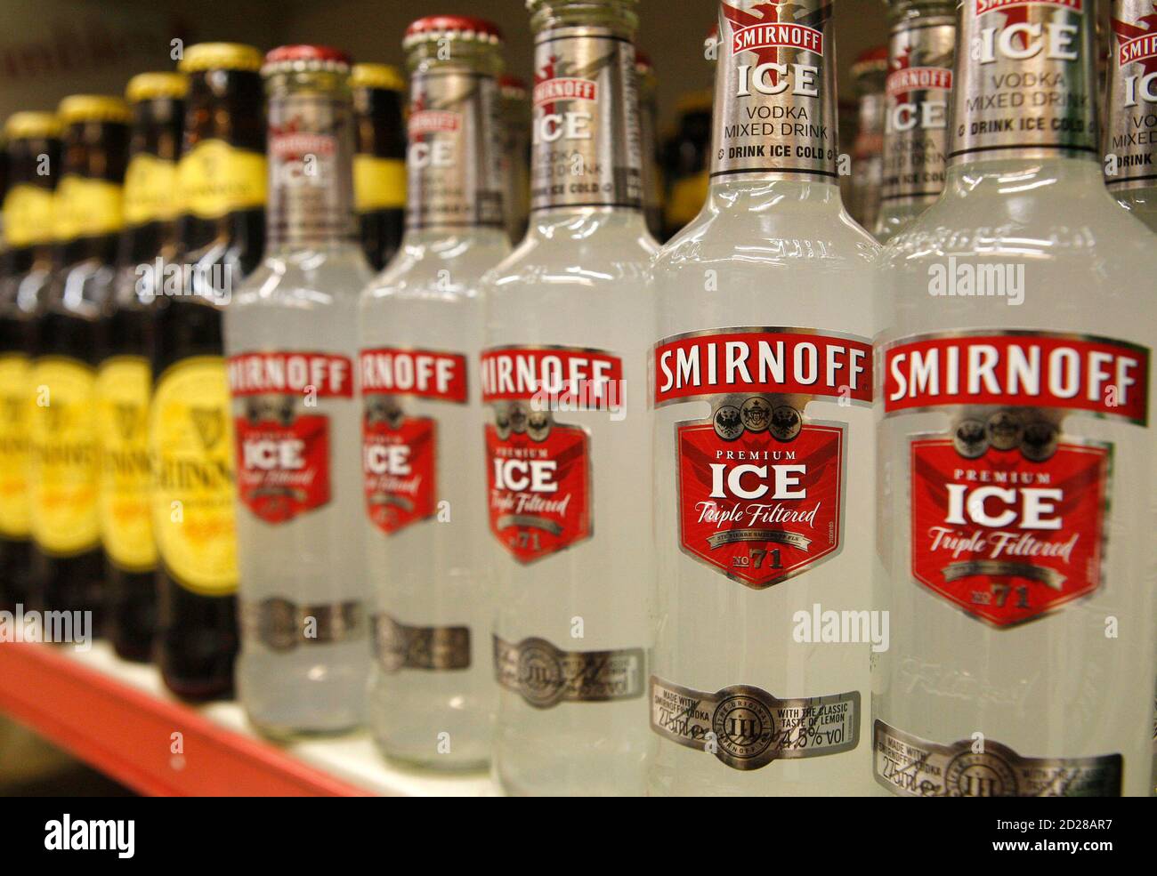 Smirnoff ice bottle hi-res stock photography and images - Alamy
