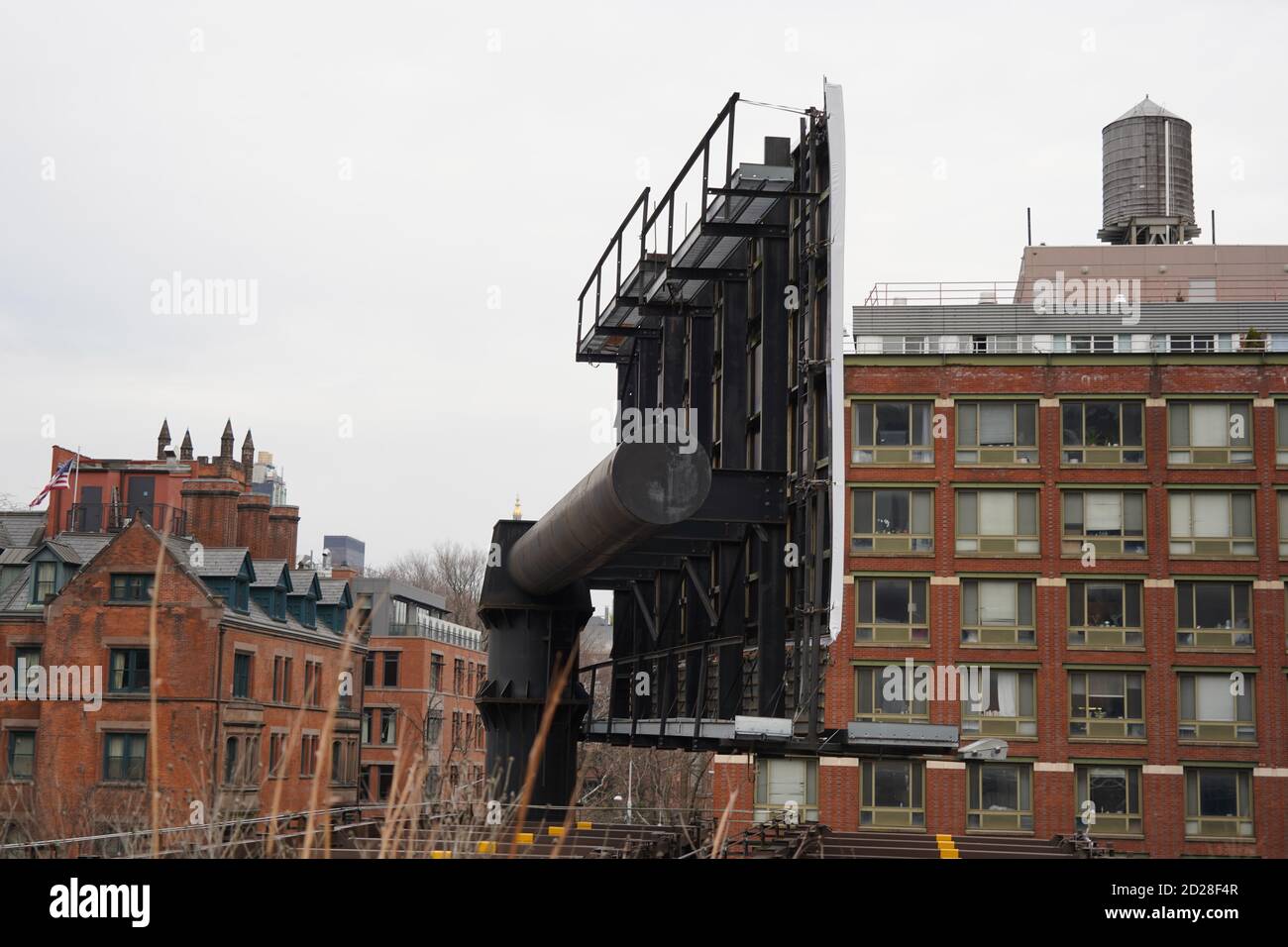 billboard back on new york city street Stock Photo - Alamy