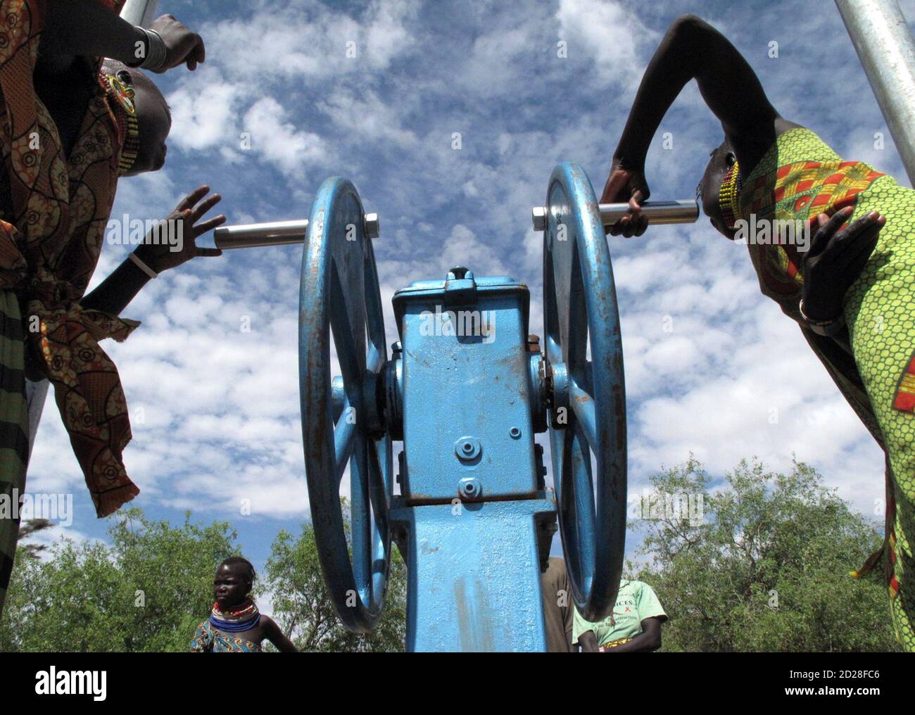 Borehole pump africa hi-res stock photography and images - Alamy