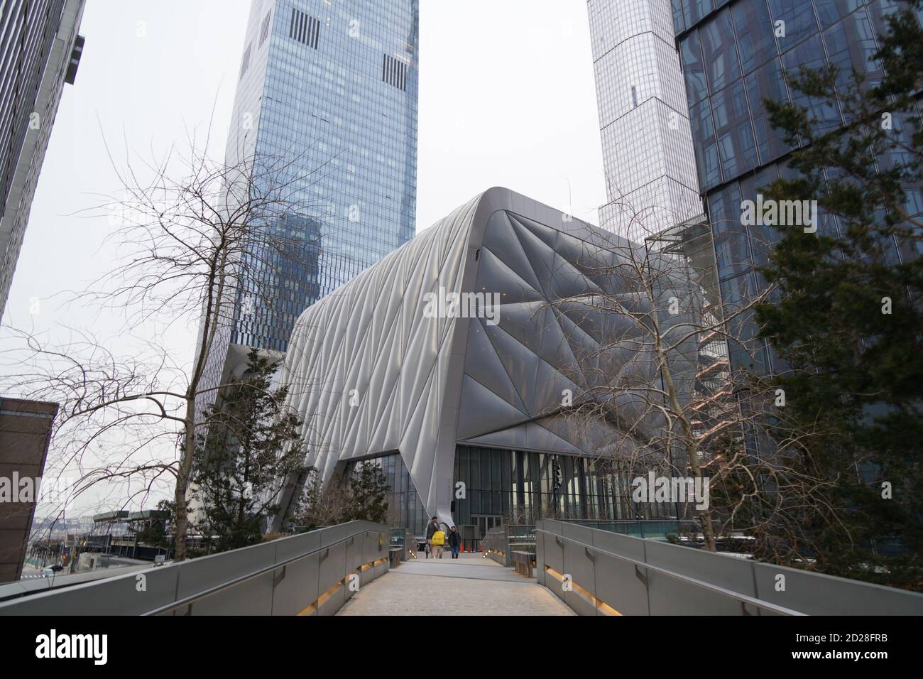 hudson yards architecture high line manhattan Stock Photo - Alamy