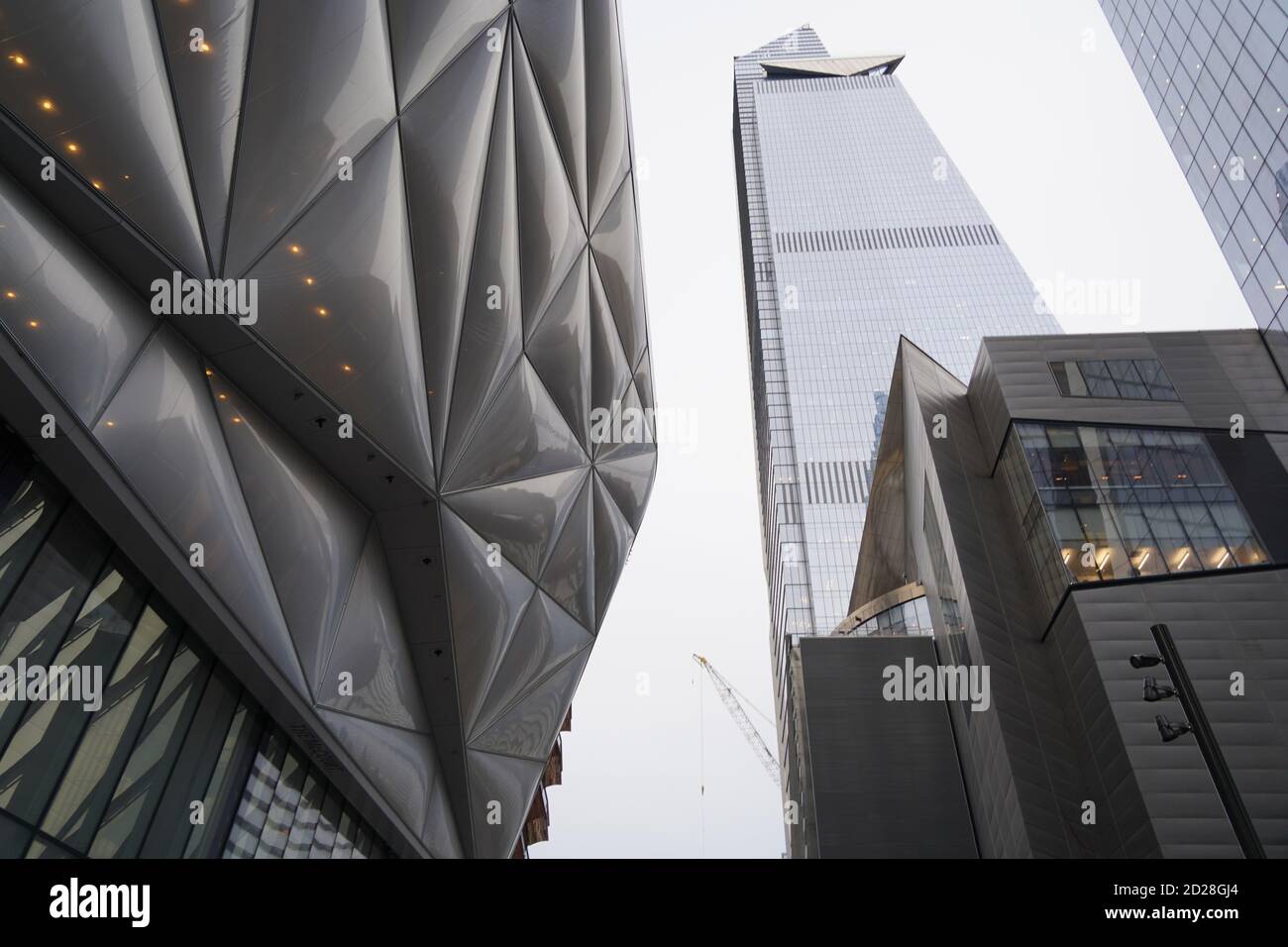 hudson yards architecture high line manhattan Stock Photo - Alamy