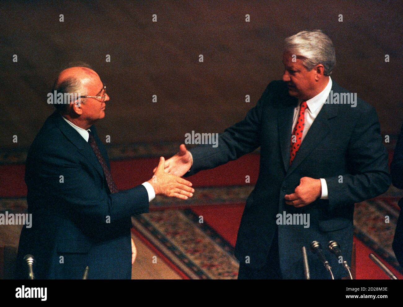 Mikhail gorbachev coup hi-res stock photography and images - Alamy