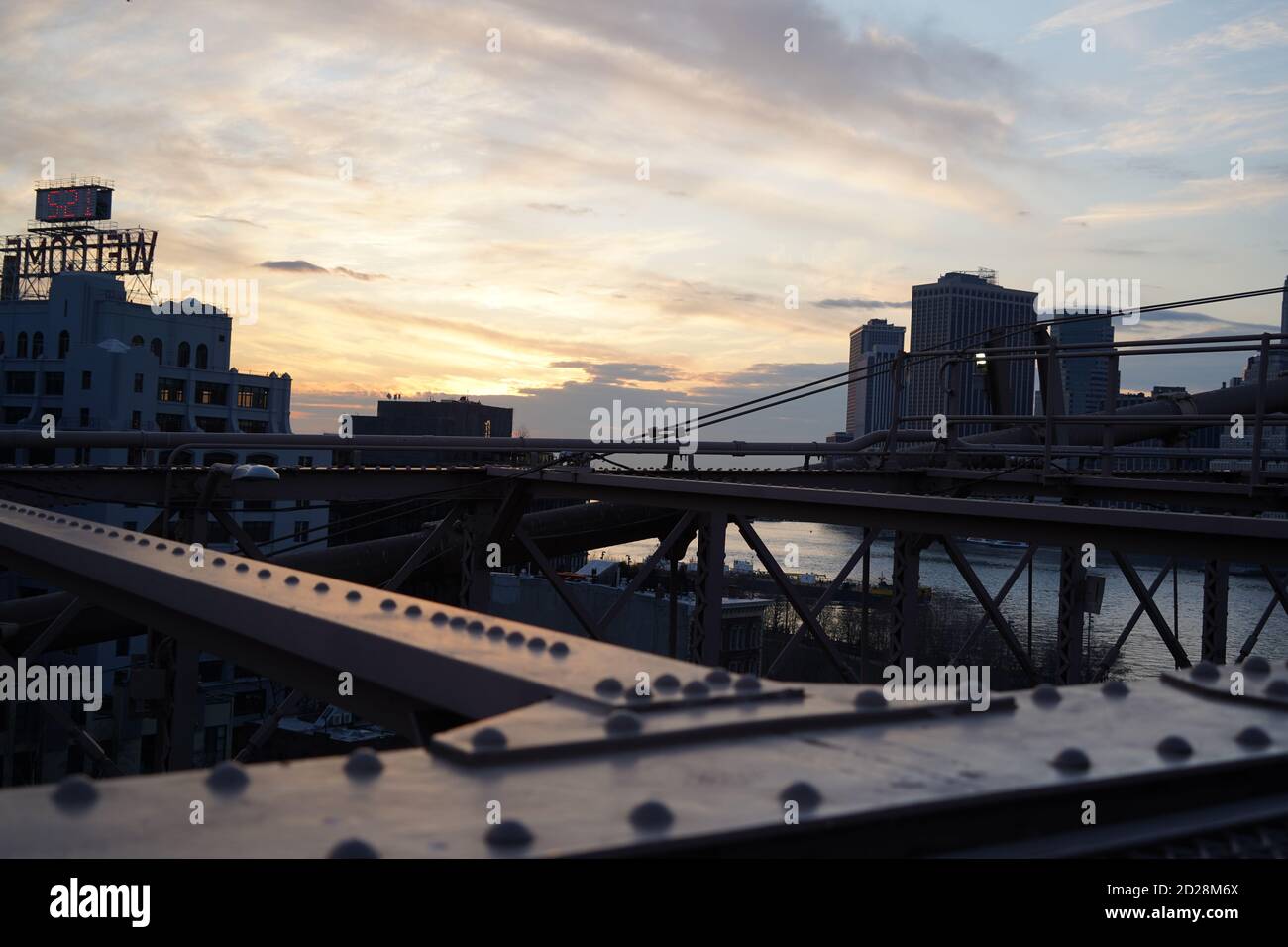brooklyn bridge view architecture new york dumbo skyline Stock Photo ...