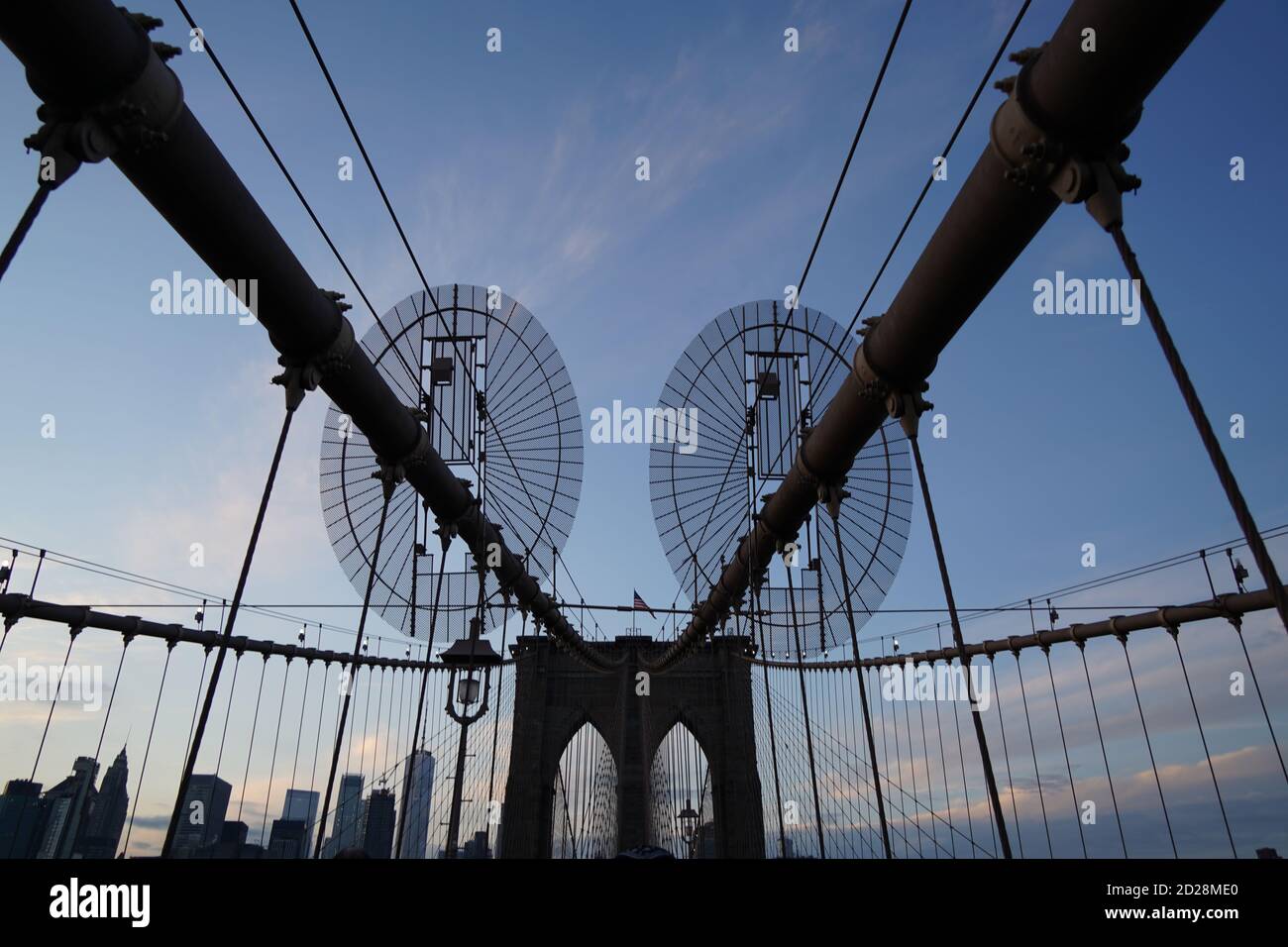 brooklyn bridge view architecture new york dumbo skyline Stock Photo ...