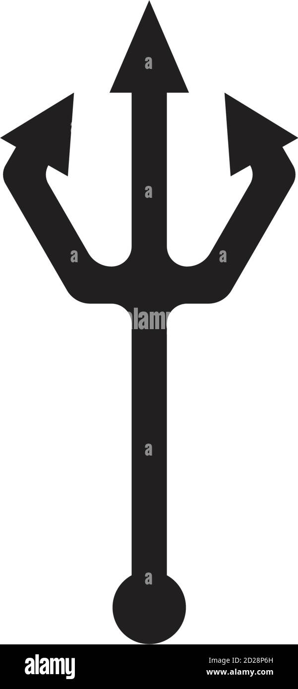 Poseidon greek god of the sea poseidon with trident Black and White ...