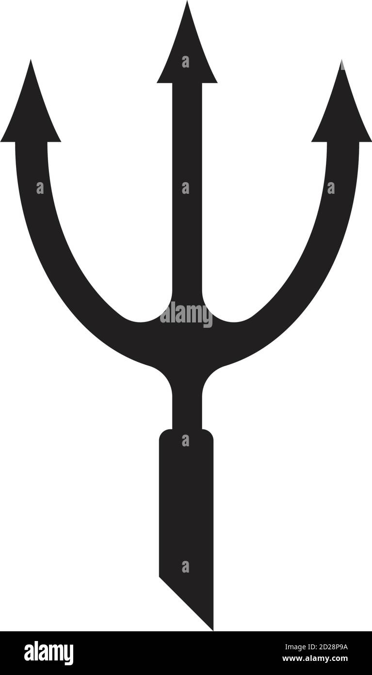 Trident weapon poseidon neptune Black and White Stock Photos & Images ...