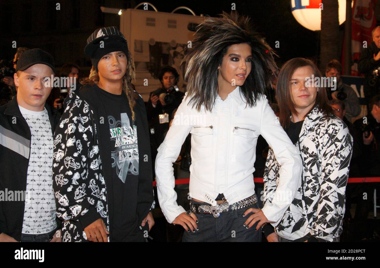 Tokio Hotel Band Members High Resolution Stock Photography and Images ...