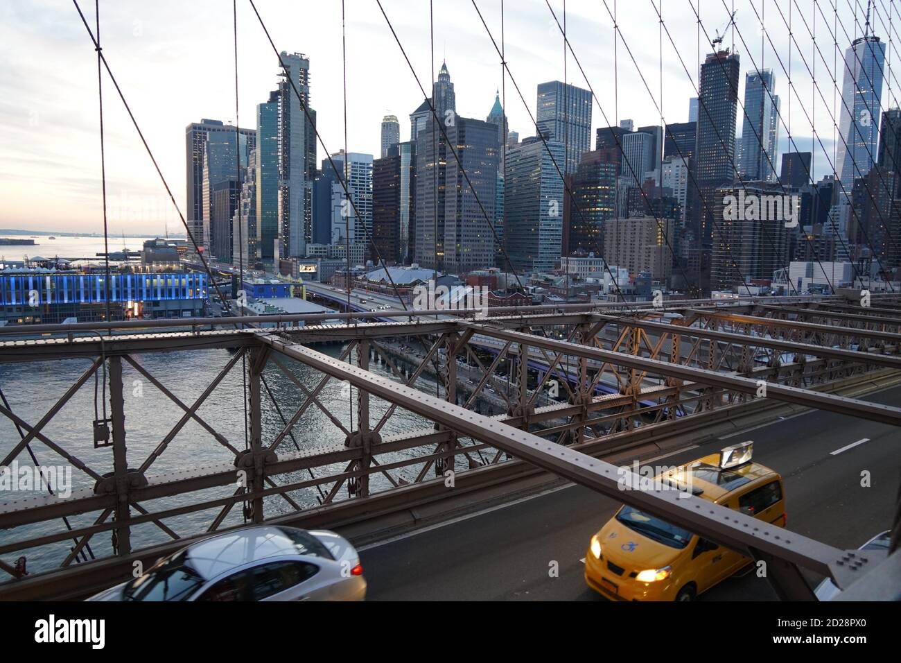 brooklyn bridge view architecture new york dumbo skyline Stock Photo ...