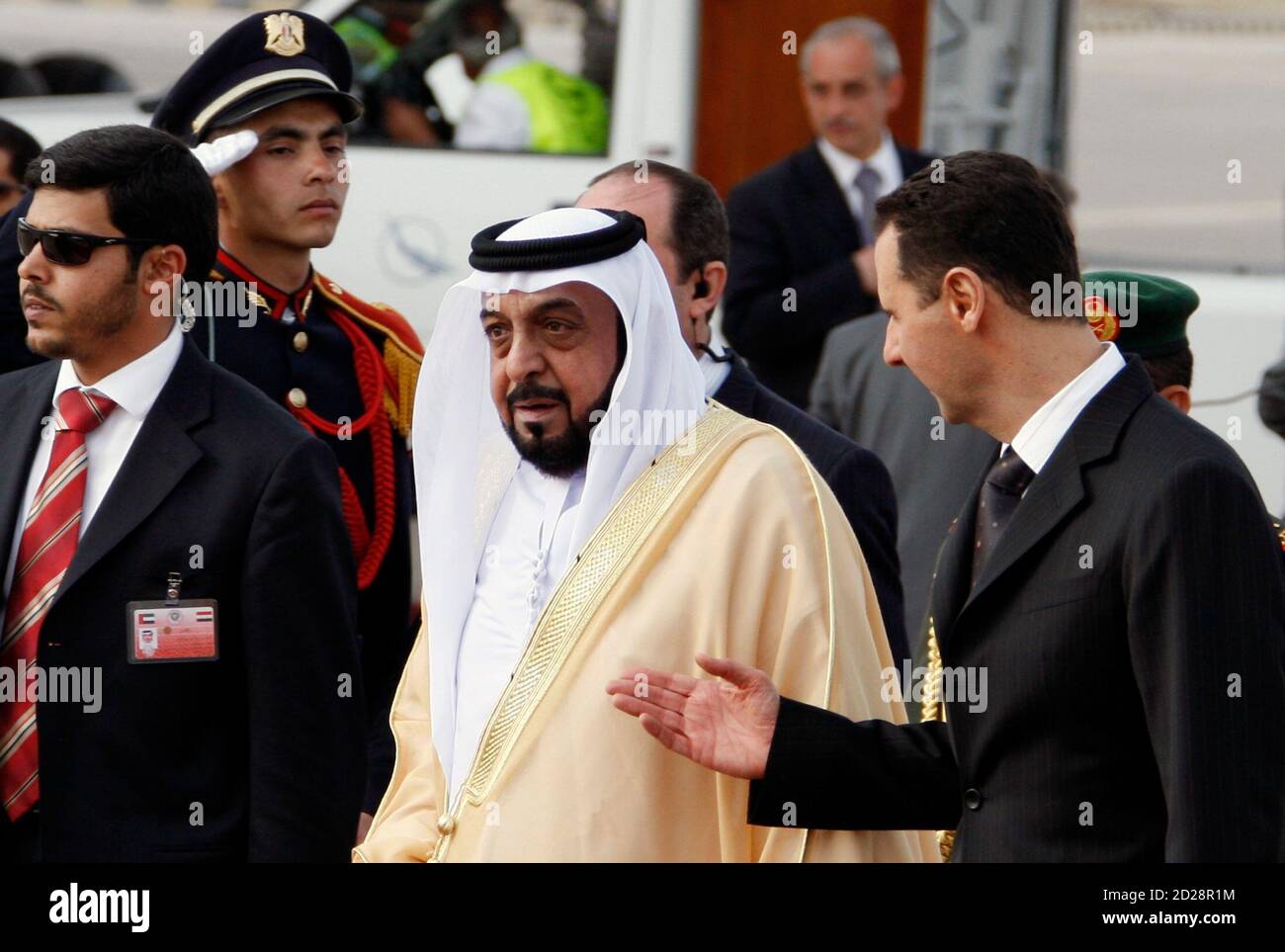 Sheikh khalifa bin zayed al nahayan hi-res stock photography and images ...