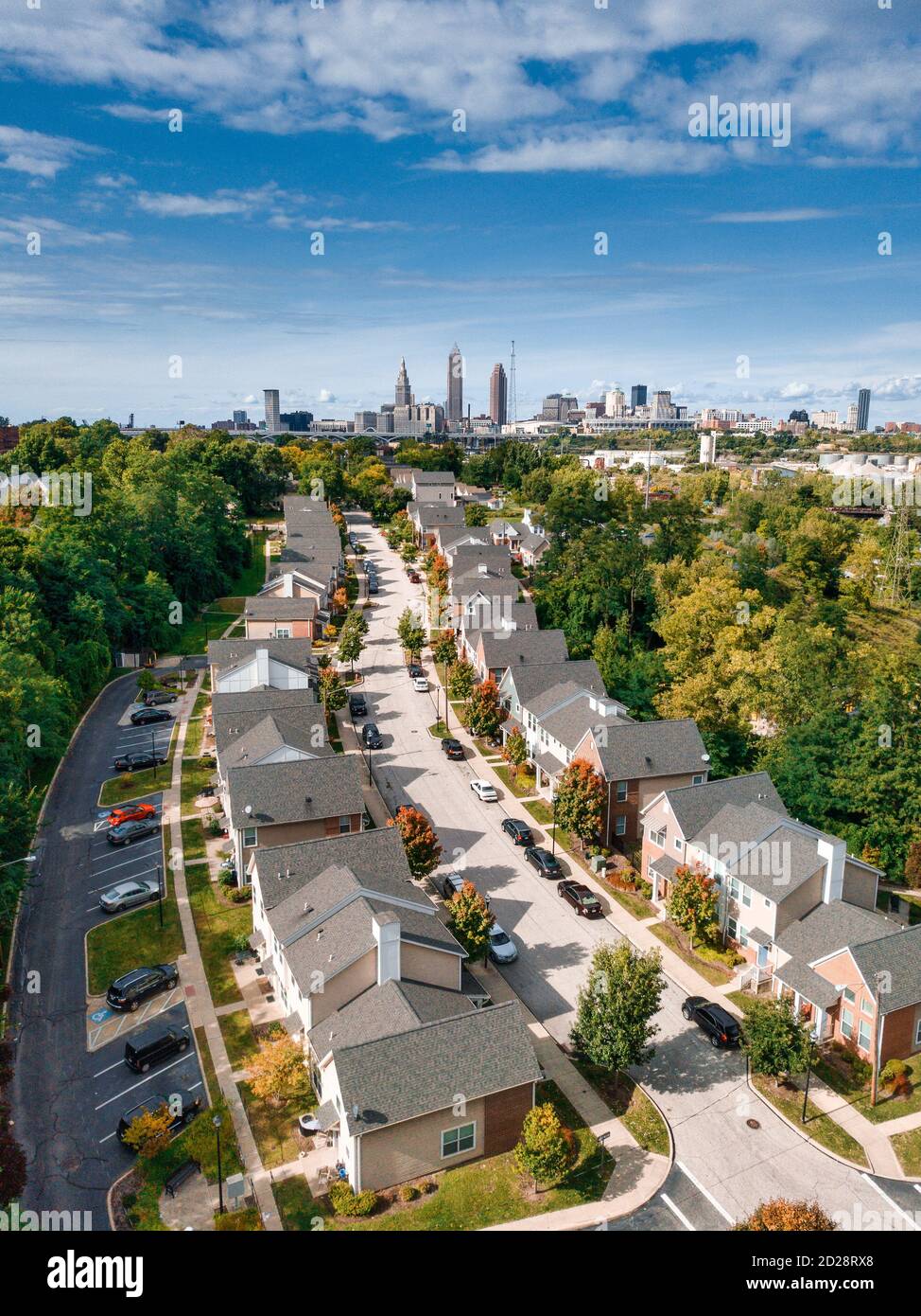 Ohio city cleveland neighborhood hi-res stock photography and images ...