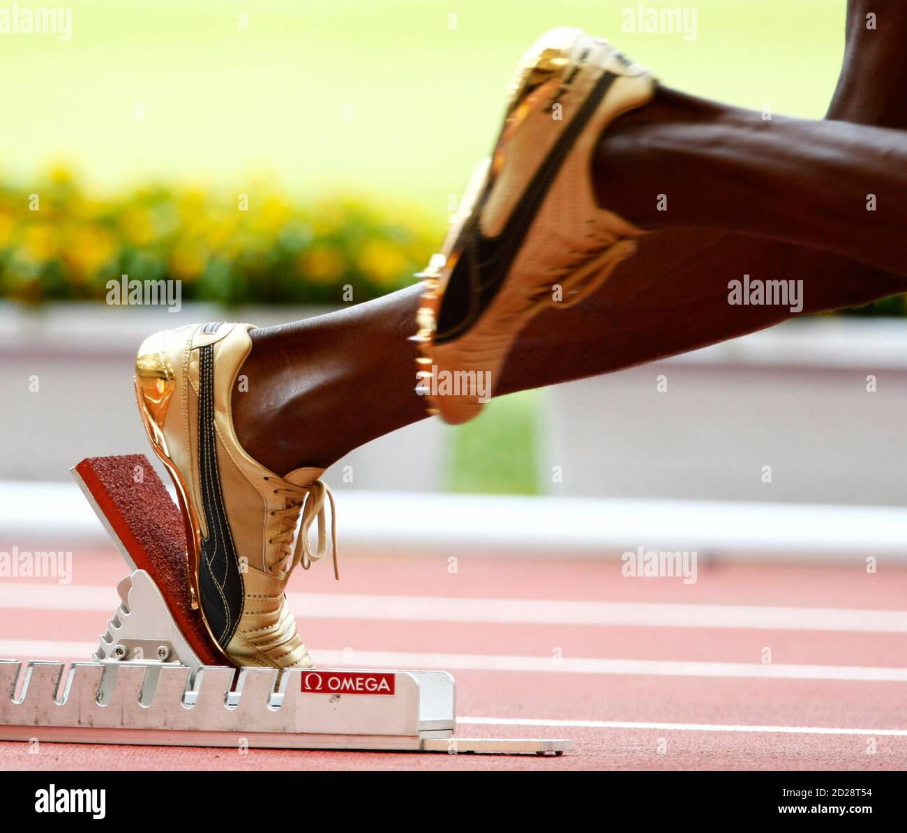 Usain bolt of jamaica sprints hi-res stock photography and images - Alamy