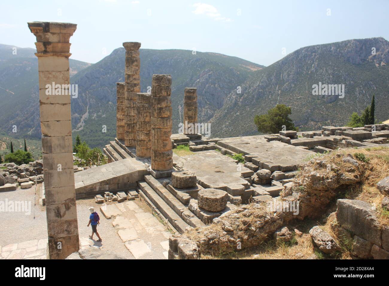 Delphi ruins hi-res stock photography and images - Alamy