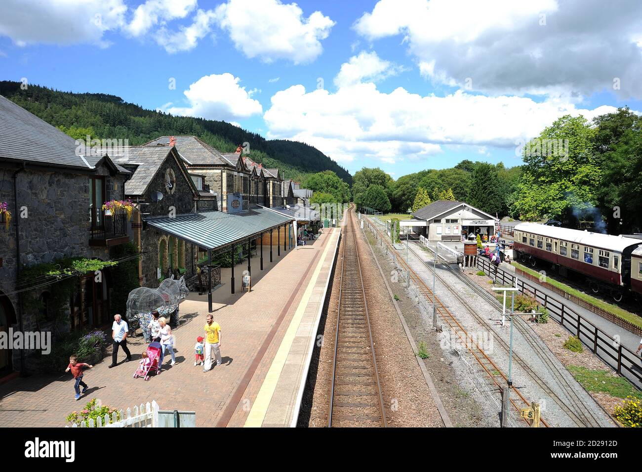 Conway valley railway hi-res stock photography and images - Alamy