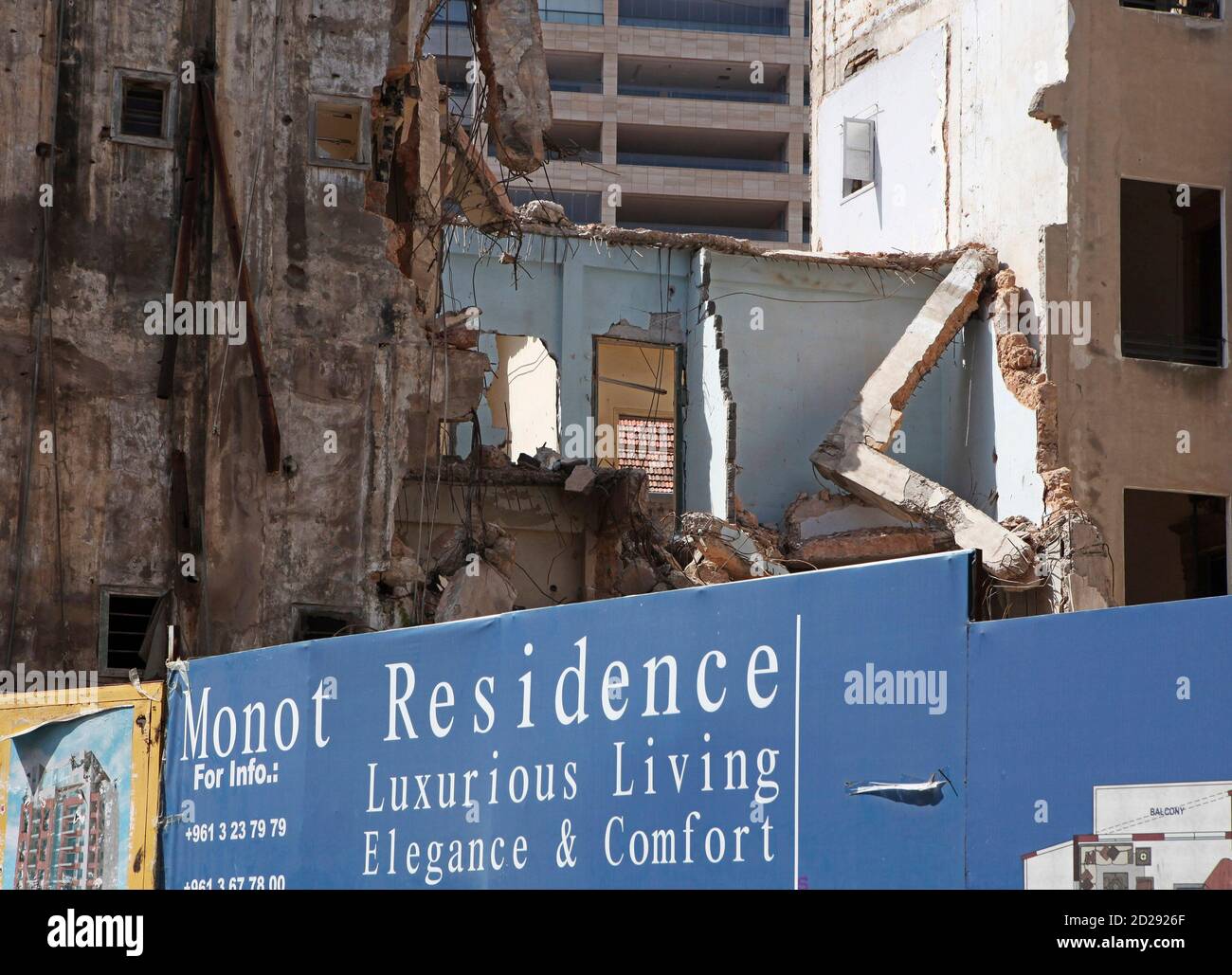 Billboard beirut lebanon hi-res stock photography and images - Alamy
