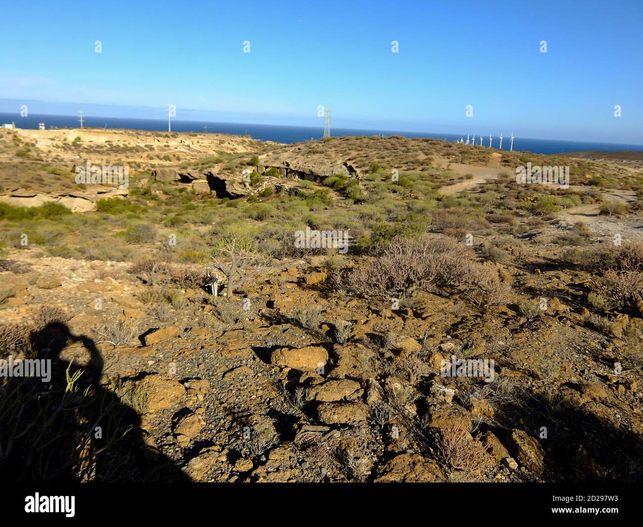 Dry Desert Landscape Stock Photo - Alamy