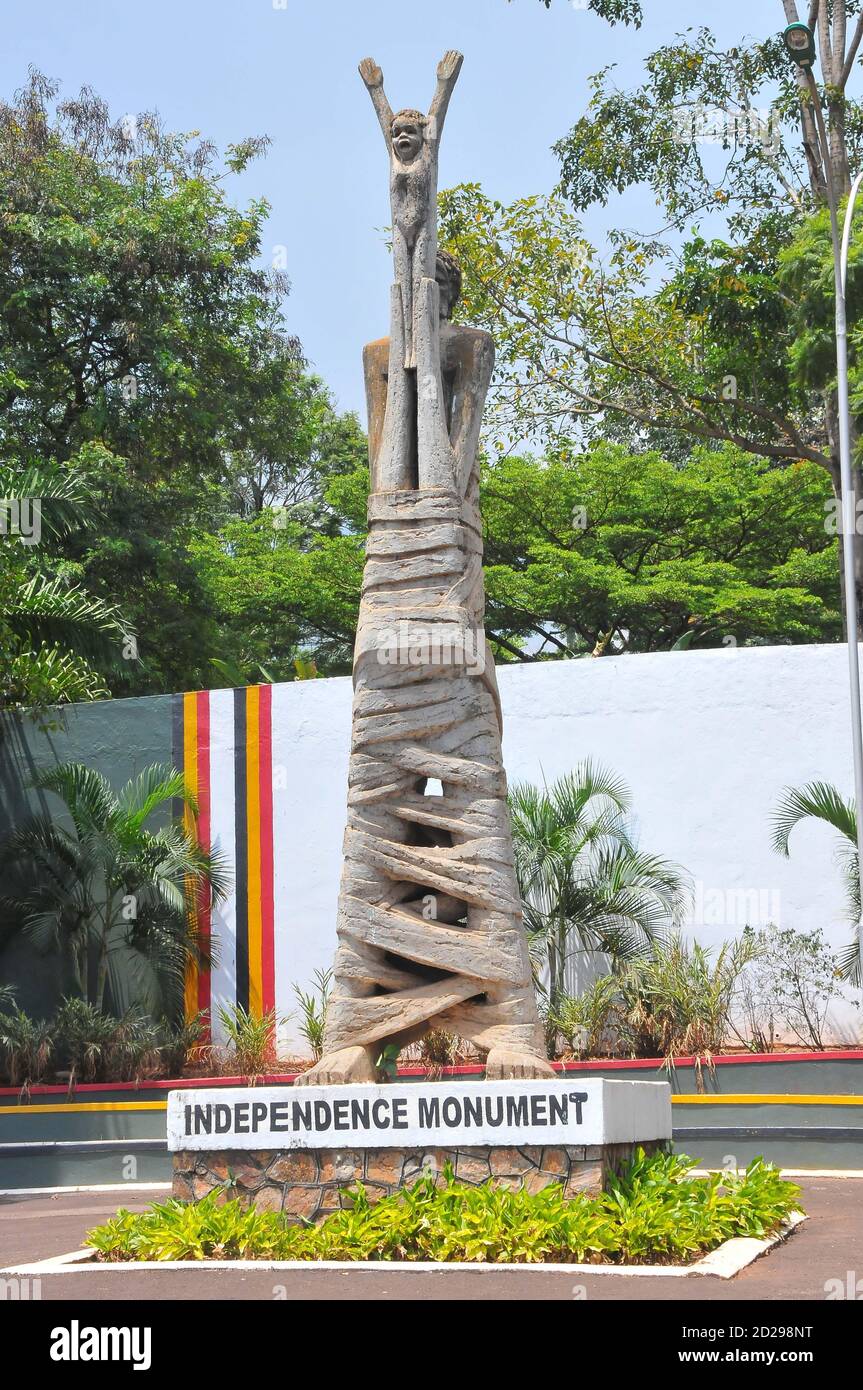 Independence monument for Uganda Stock Photo - Alamy