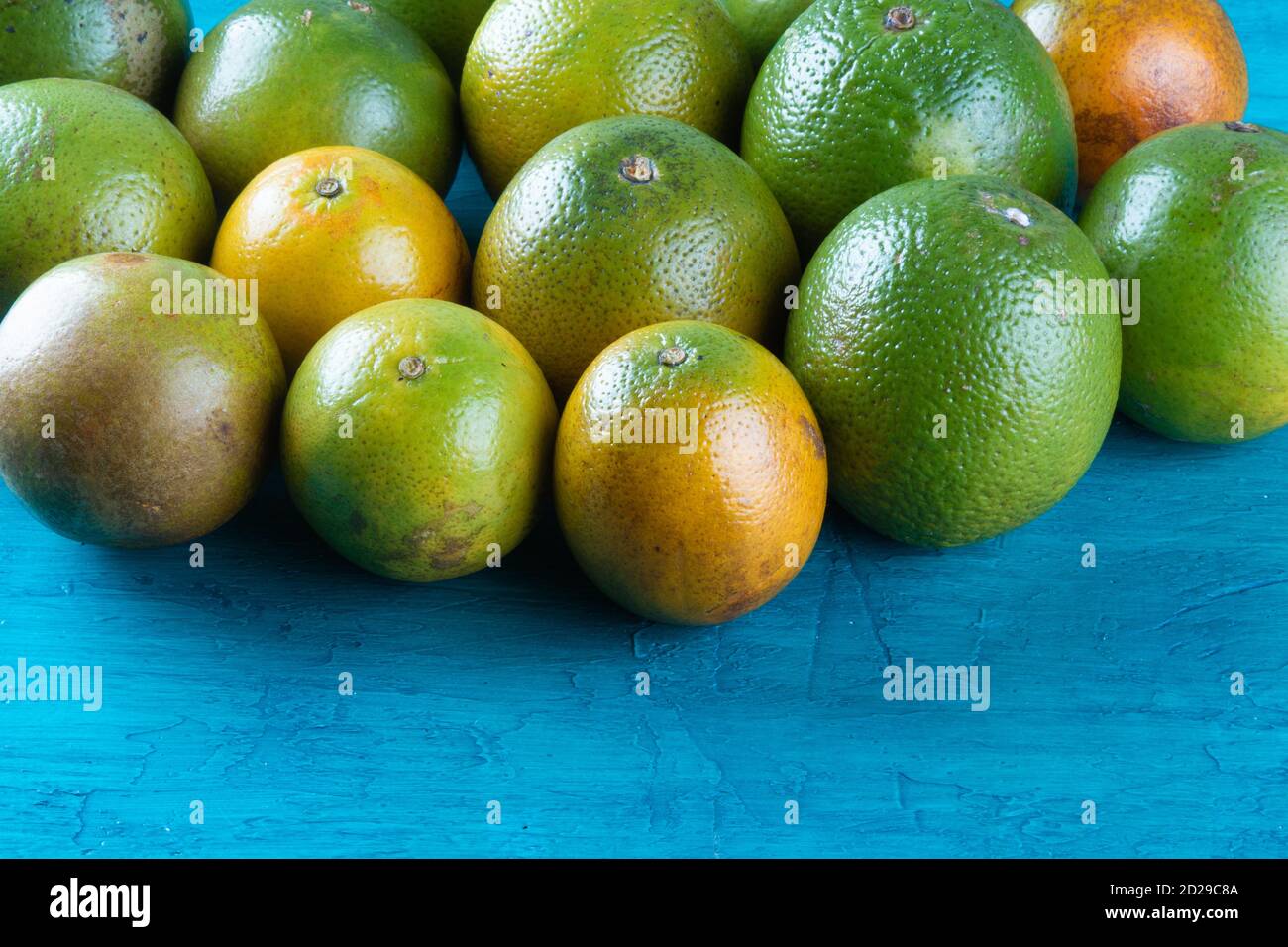 Orange fruit closeup. Tropical fruits. Copy space Stock Photo - Alamy