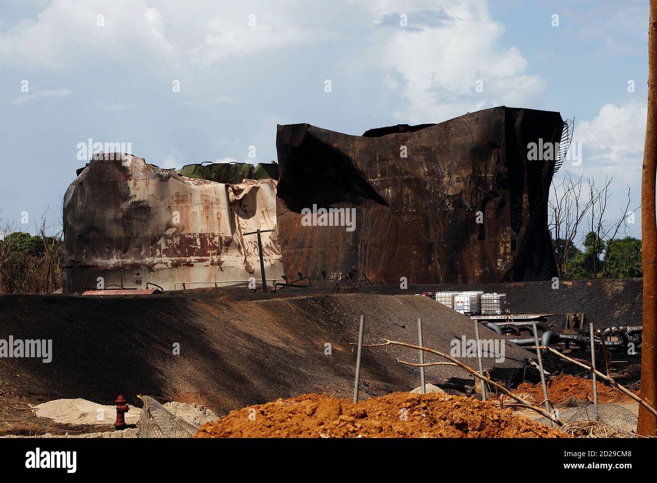 Melted tank hi-res stock photography and images - Alamy