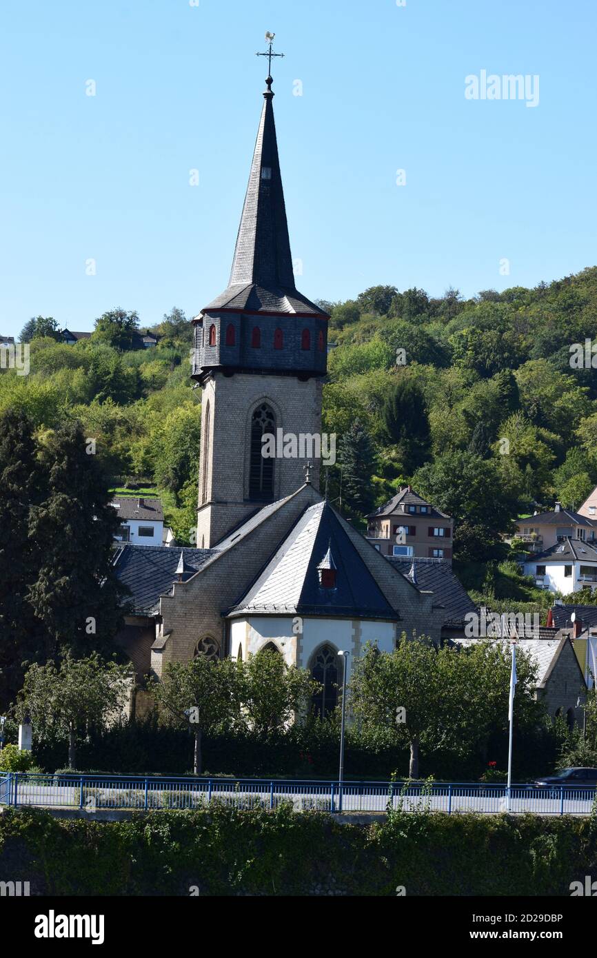 waterfront of Remagen-Oberwinter Stock Photo - Alamy